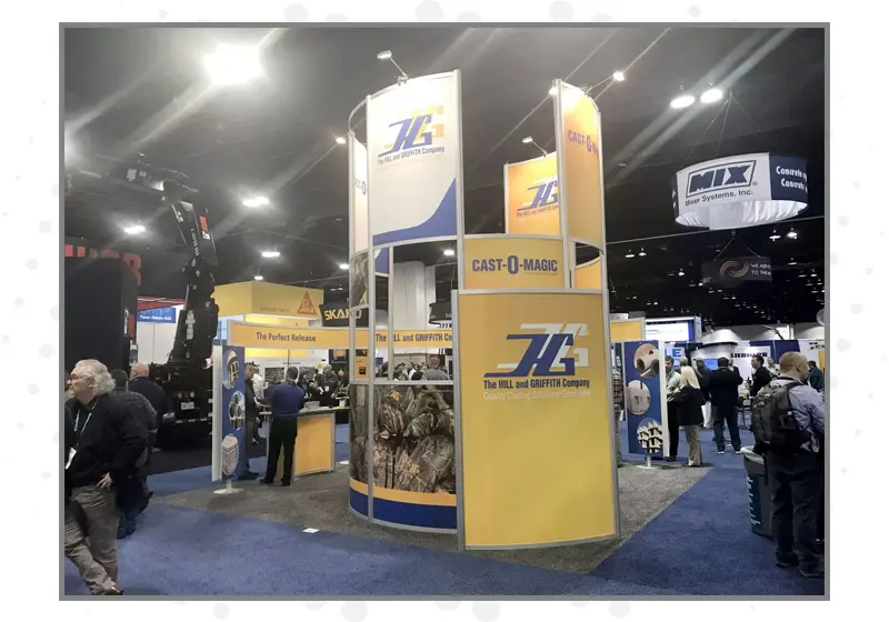 Trade Show Booth Design for Industrial Casting Release Products